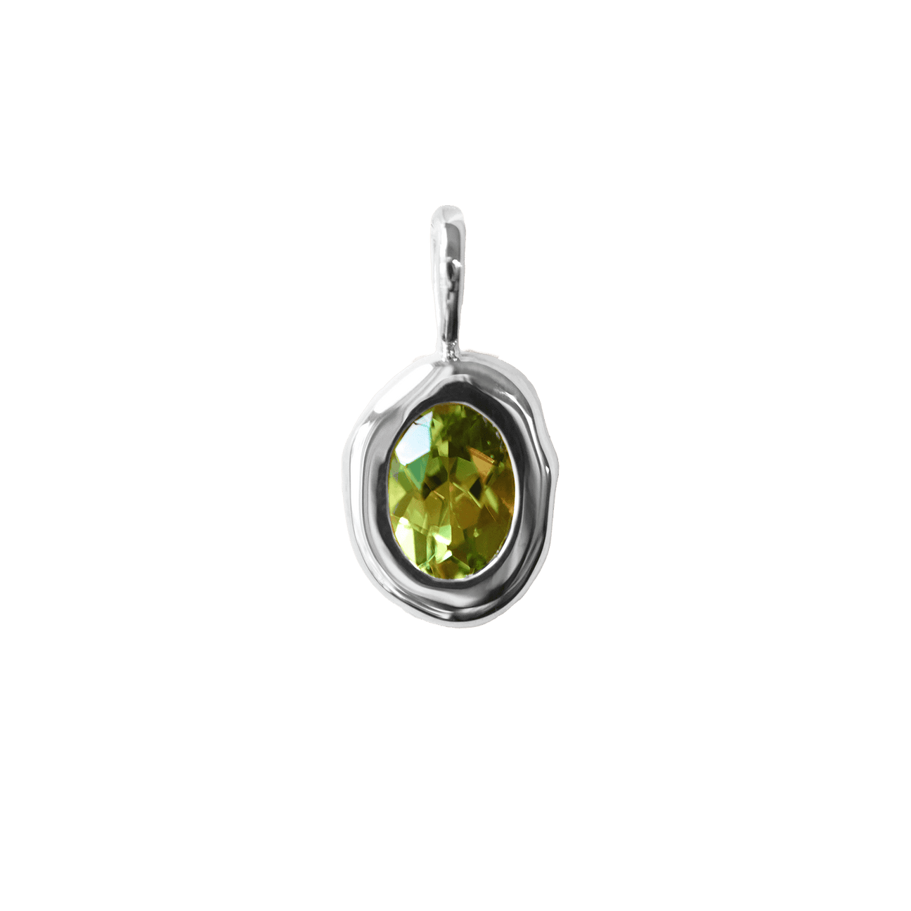 Molten Heirloom Pendant - Peridot | Common Era Jewelry