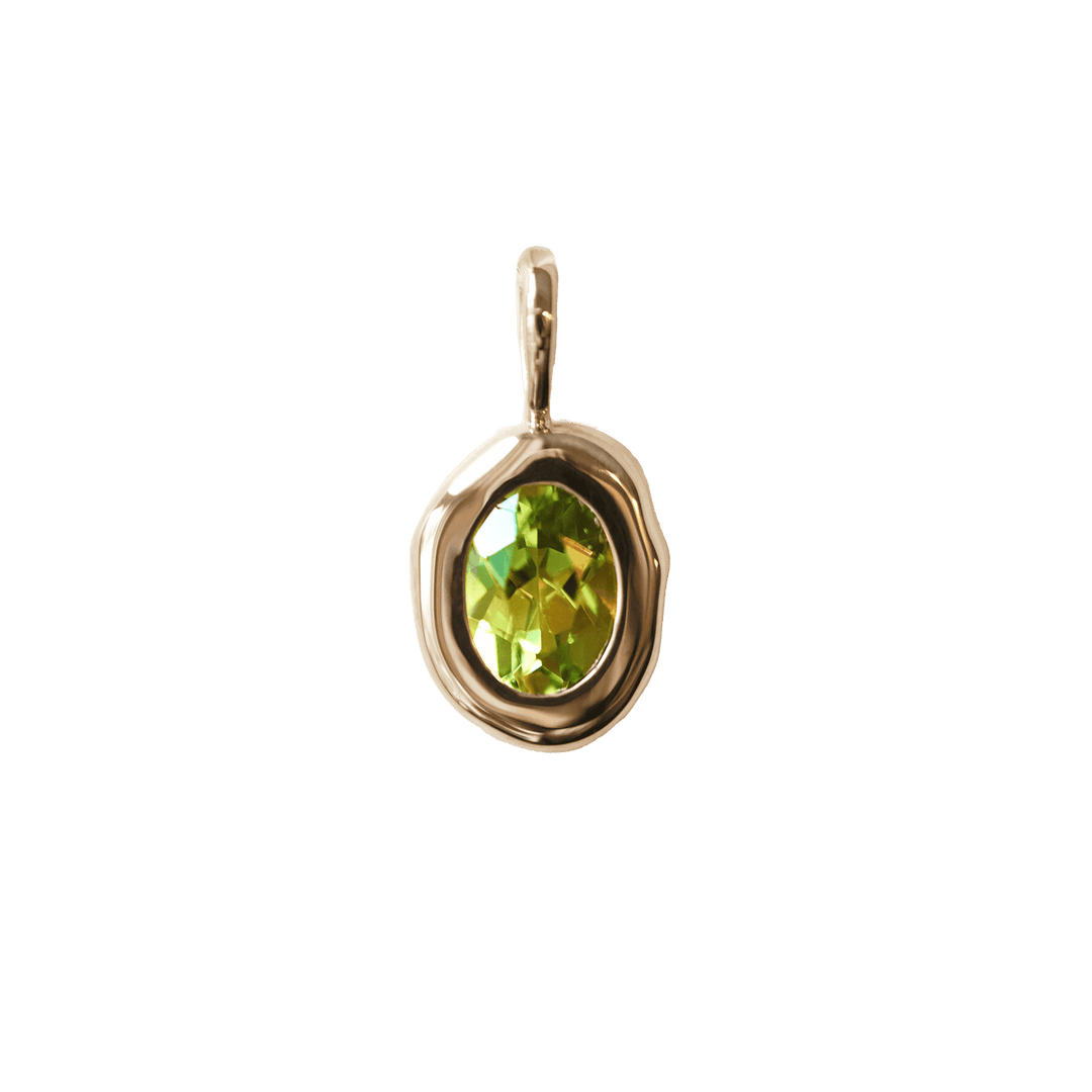 Molten Heirloom Pendant - Peridot | Common Era Jewelry