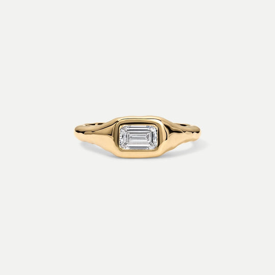 Octavia Engagement Ring | Emerald-Cut Diamond | Common Era