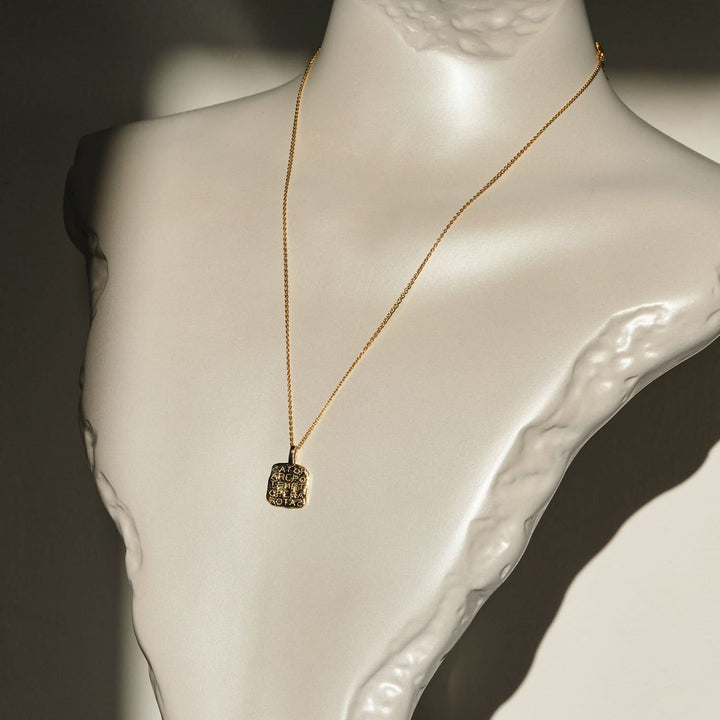 Mini Magic Sator Square Talisman Necklace | Common Era Jewelry