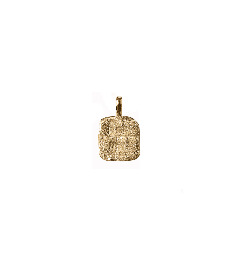 Mini Magic Sator Square Talisman Necklace | Common Era Jewelry